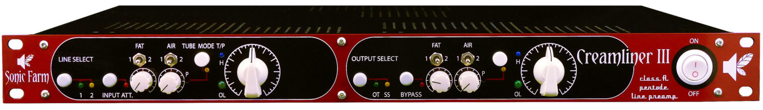 Sonic Farm Pro Audio | Creamer Pentode Preamp | 2di4 Pentode Direct Box ...